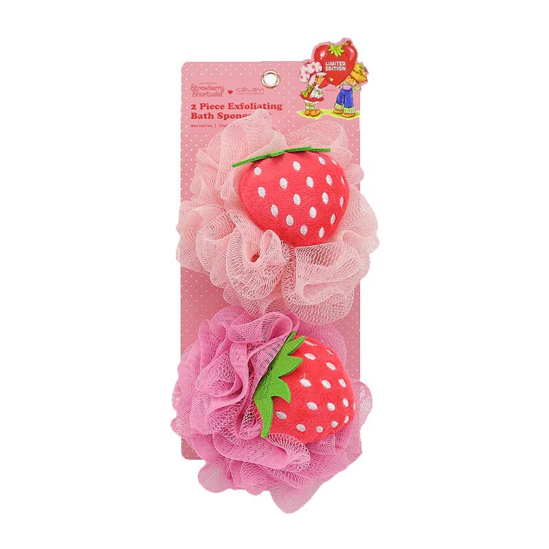 Strawberry Shortcake Bath Sponge Set – Fox & Fig